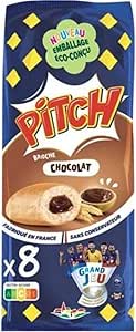 Pasquier Pitch brioche chocolat x8 300g - Le paquet de 8, 310g : Amazon ...