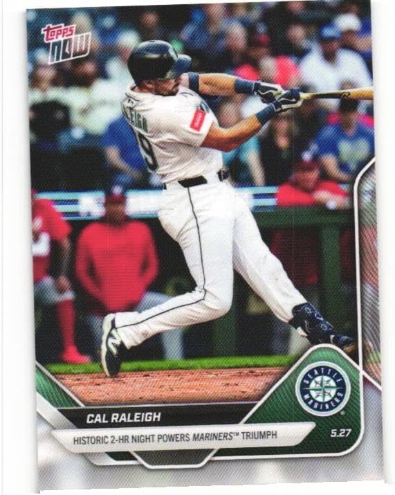CAL RALEIGH 2025 Topps Now #226 Baseball Card Seattle Mariners at ...