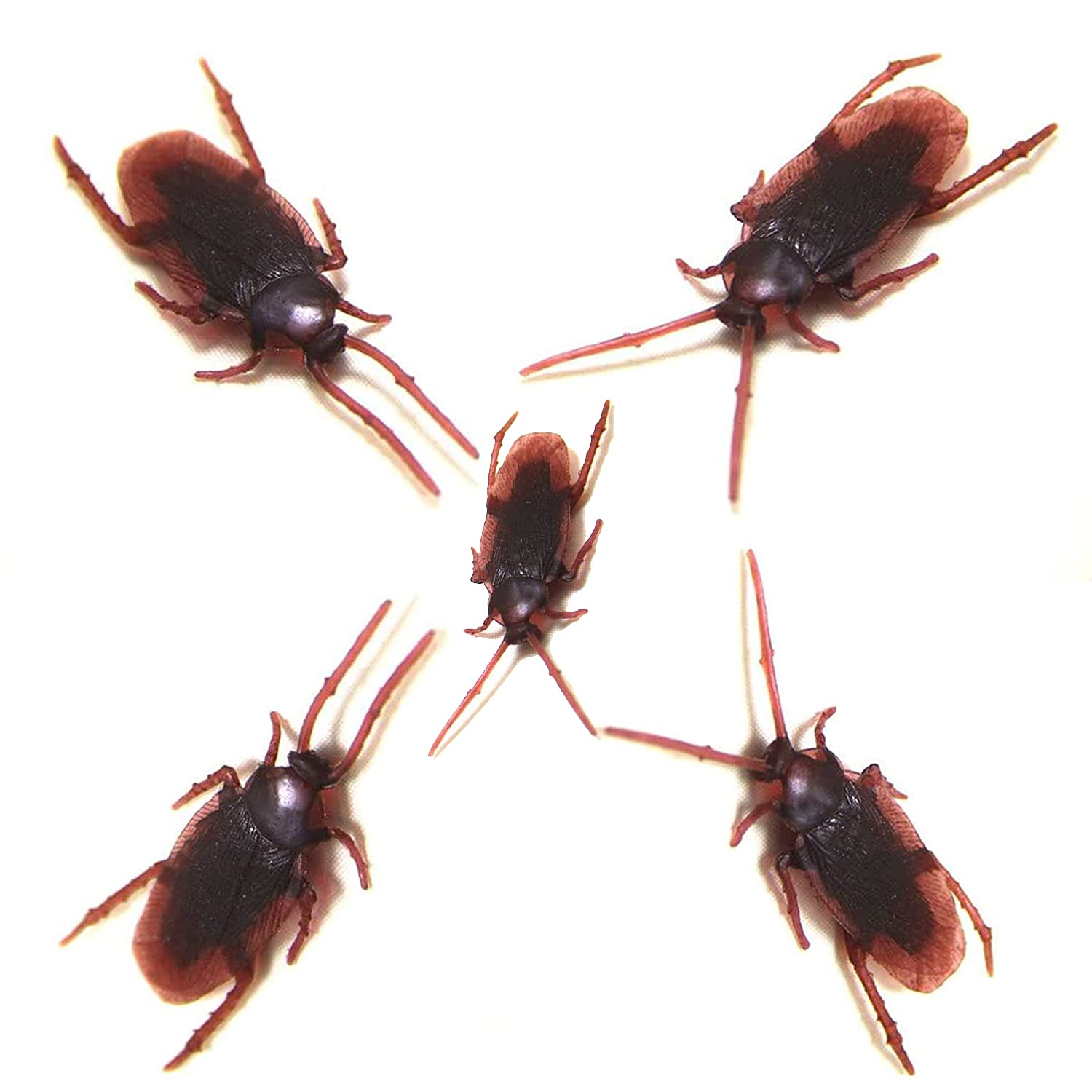 Prank Fake Roaches Model Fake Rubber Cockroach Roach Bug Roaches ...