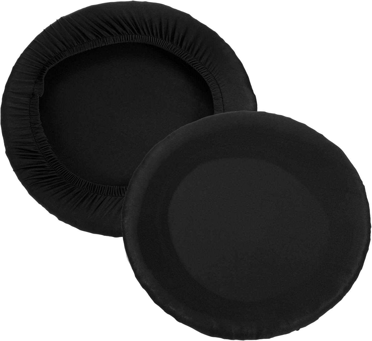 Keboyoe 4 Pack Round Bar Stool Covers Stretch, Elastic Stool Covers ...