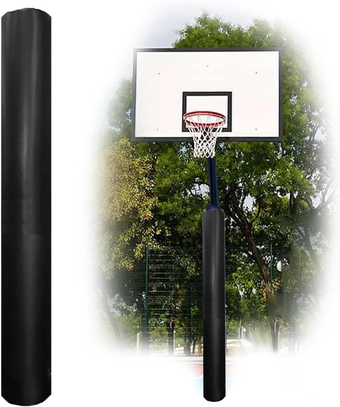 Amazon.com: Basement Pole Cover Wrap Around Pole Padding for Outdoor ...