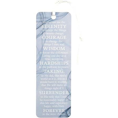 Amazon.com: Pocket Card Bookmark Pack of 12 – Complete Serenity Prayer ...