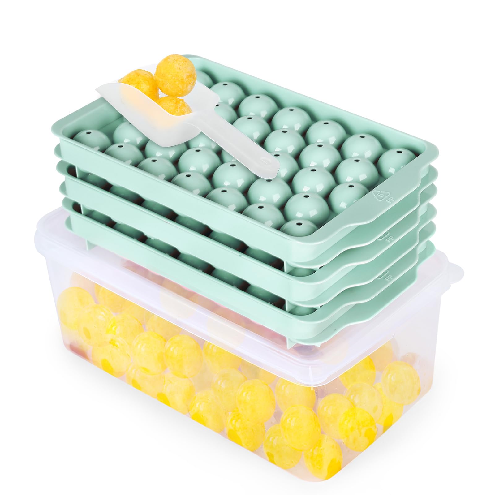 Optish Pack Ice Trays For Freezer, X 99PCS Ice Cube Tray, 45% OFF