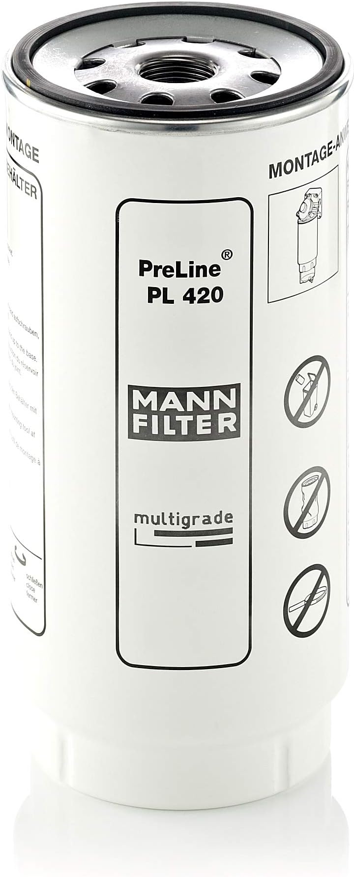 Amazon.com: Mann Filter PL250 Fuel/Water Separator : Automotive