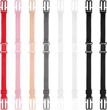 Sorcristy Bra Strap Clips, Non-slip Adjustable Elastic Bra Strap Clips ...