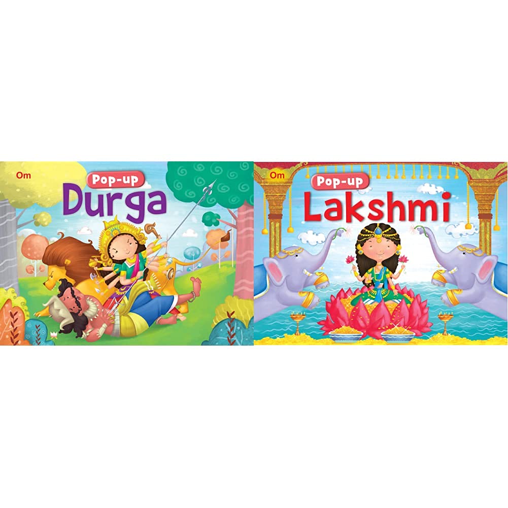 Buy Pop-up Durga (Pop-ups Indian Mythology)+Pop-up Lakshmi (Pop-ups ...