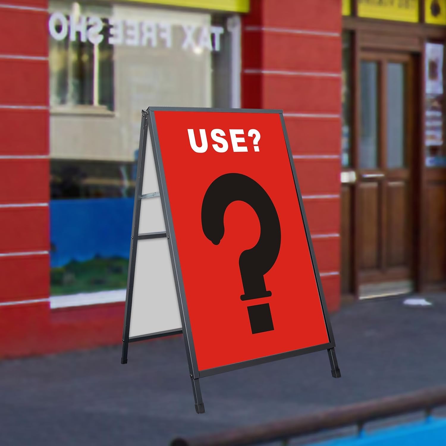 Heavy Duty Slide-in Folding Outdoor A Frame Sign Nepal | Ubuy