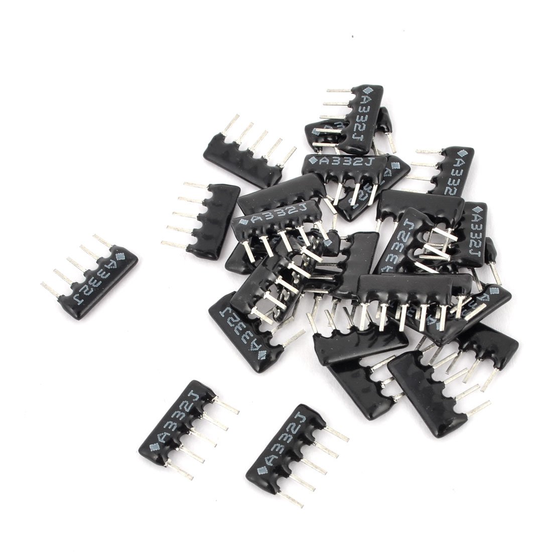 15 Pcs Passive Components A05-3322 3.2K ohm 2.54 Pitch 5 Pin Lead ...