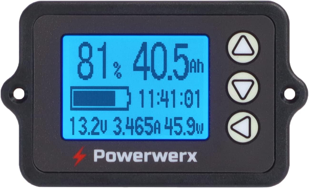 Amazon.com: Powerwerx BSM-500 Precision Battery Status Monitor with ...