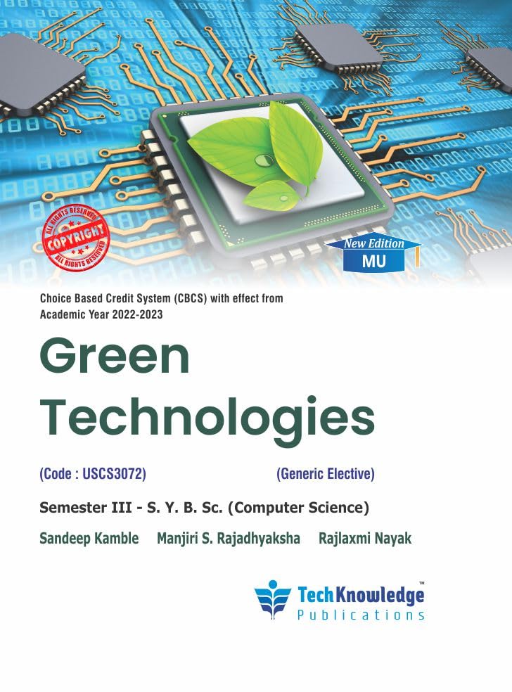 Buy Green Technologies For Mumbai University S.Y.B.SC Computer Science Sem 3 Book Online at Low ...