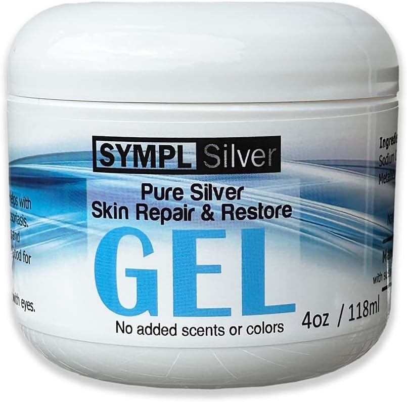 Amazon.com: Pure Silver Skin Repair & Restore Gel - 4oz - Unscented ...