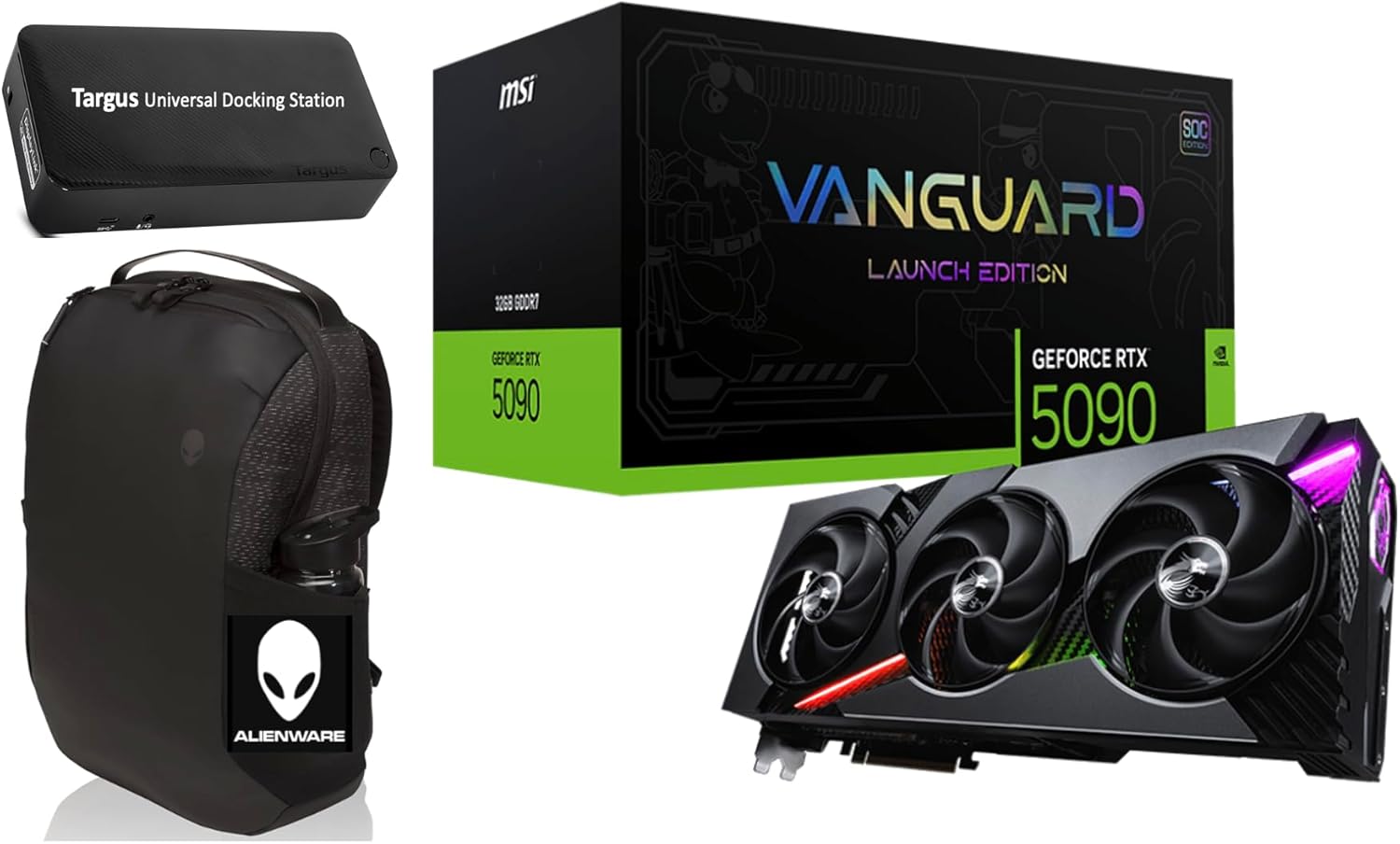 Amazon.com: MSI GeForce RTX™ 5090 32G Vanguard SOC Launch Edition, 32GB ...