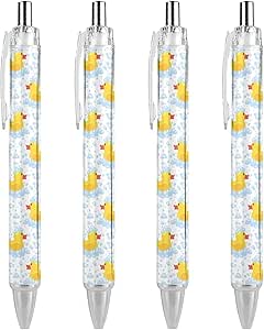 Amazon.com : PUYWTIY Retractable Yellow Rubber Ducks Bubbles White ...