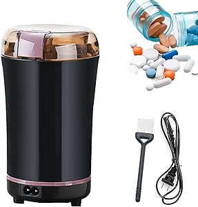 Amazon.com: Small Electric Pill Crusher Grinder: HOMURY Multifunctional ...