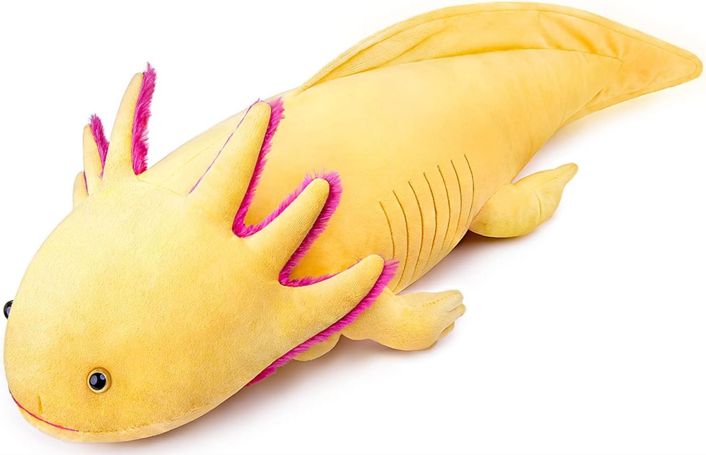 Amazon.com: Large Axolotl Plush Weighted Stuffed Animals - Super Long ...