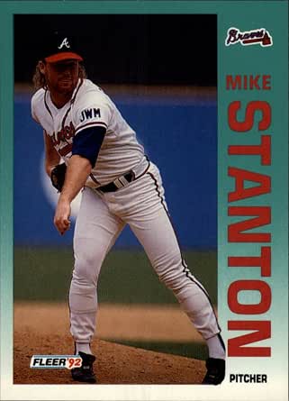 Amazon.com: 1992 Fleer Baseball Card #372 Mike Stanton : Collectibles ...