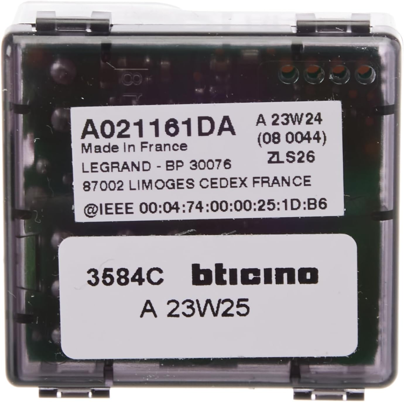 Bticino 3584C Living Now Micro-Module Connesso, 300 W : Amazon.it: Fai ...