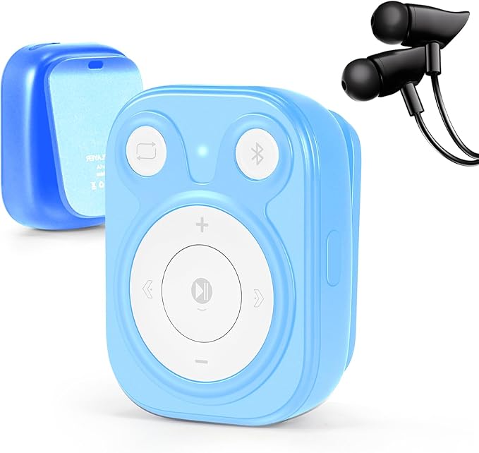 Amazon.com: Mini MP3 Player with Bluetooth 5.3, 64GB Portable Music ...
