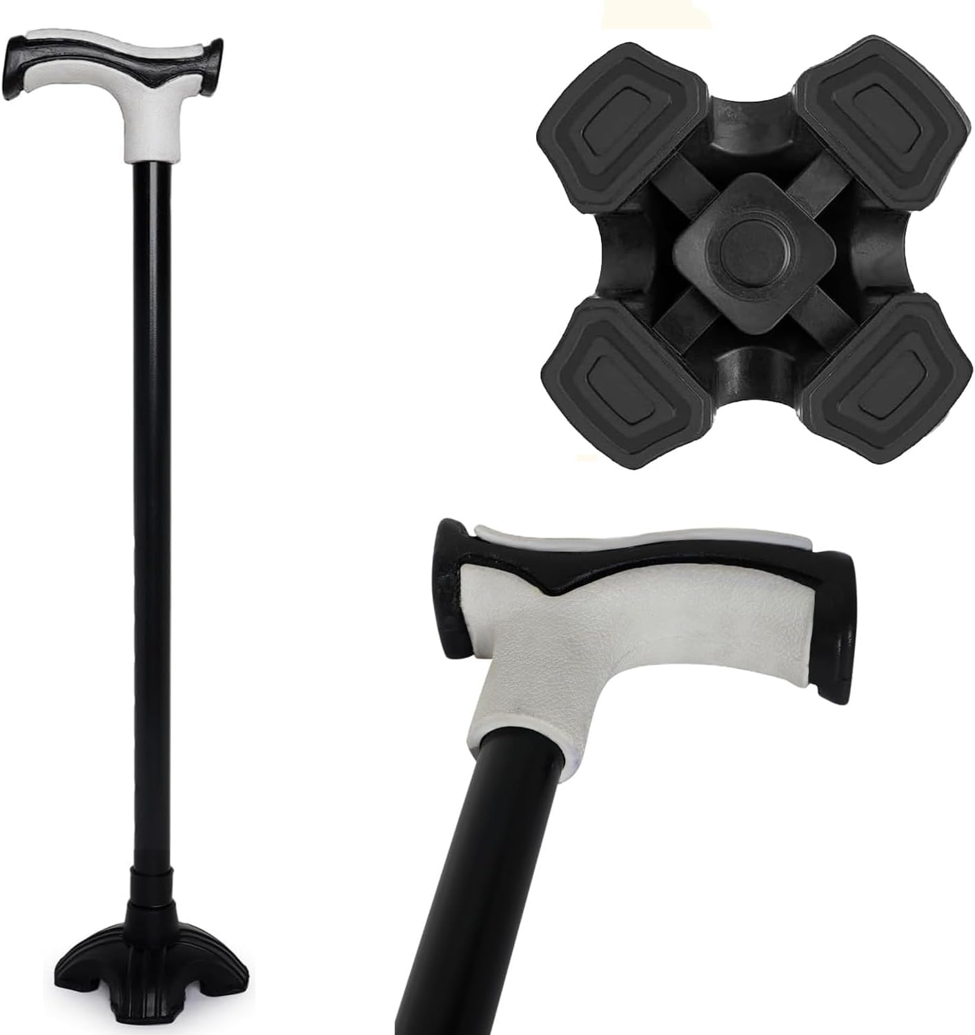 Vissco Avanti Plus - T Shape Aluminum Stick, Lightweight Walking Stick ...