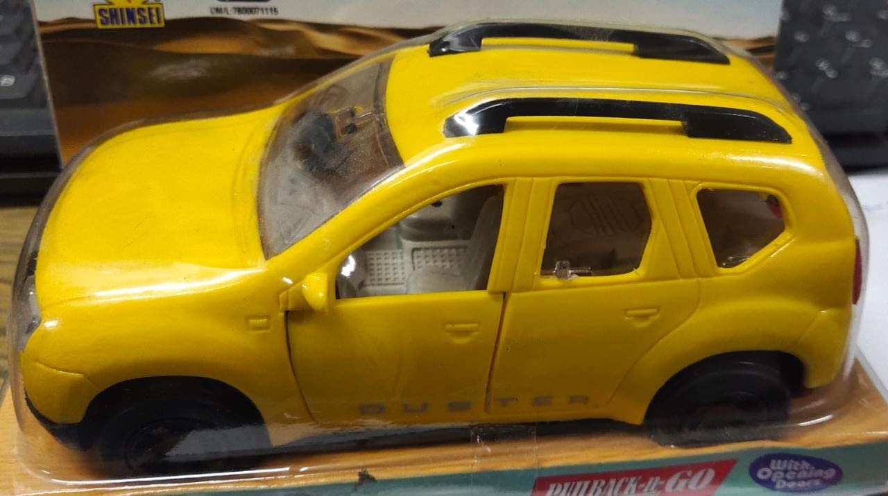 Shinsei Toys Duster with Open Door and Pull Back Mechanism - Kids, Red ...