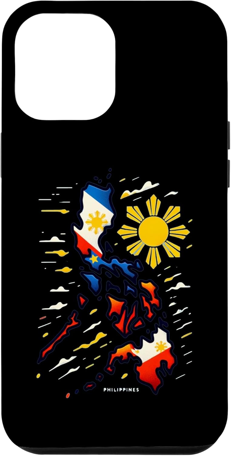 Amazon.com: iPhone 14 Plus The Philippines Map Apparel Pilipinas ...