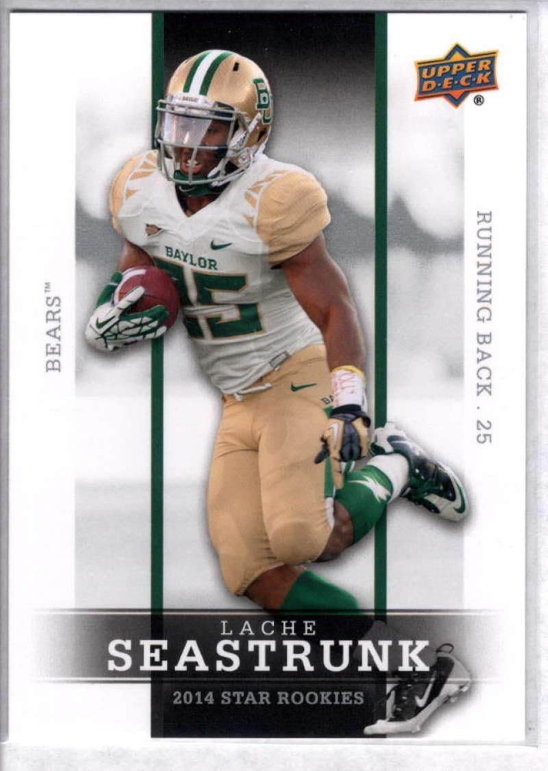 Amazon.com: 2014 Upper Deck Star Rookies Box Set #37 Lache Seastrunk ...