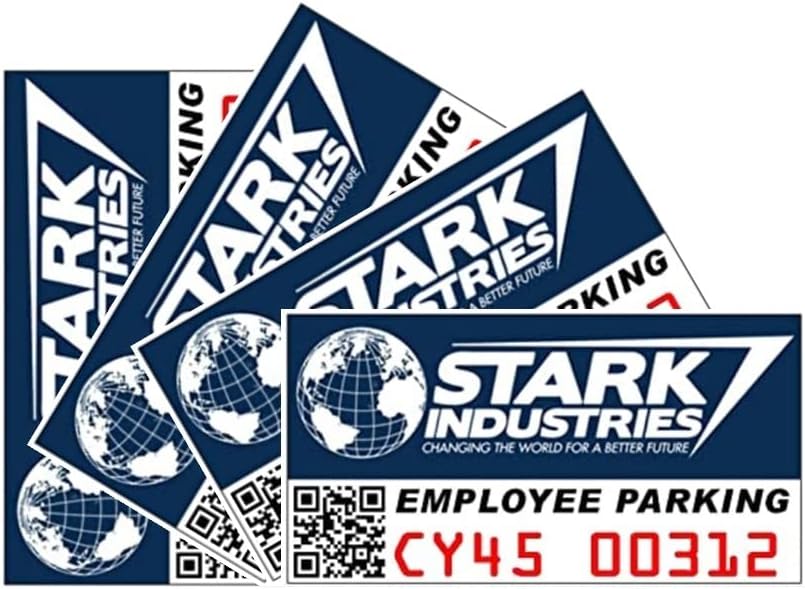 Amazon.com - Stark Industries Sticker Vinyl Decal Marvel Iron Man ...