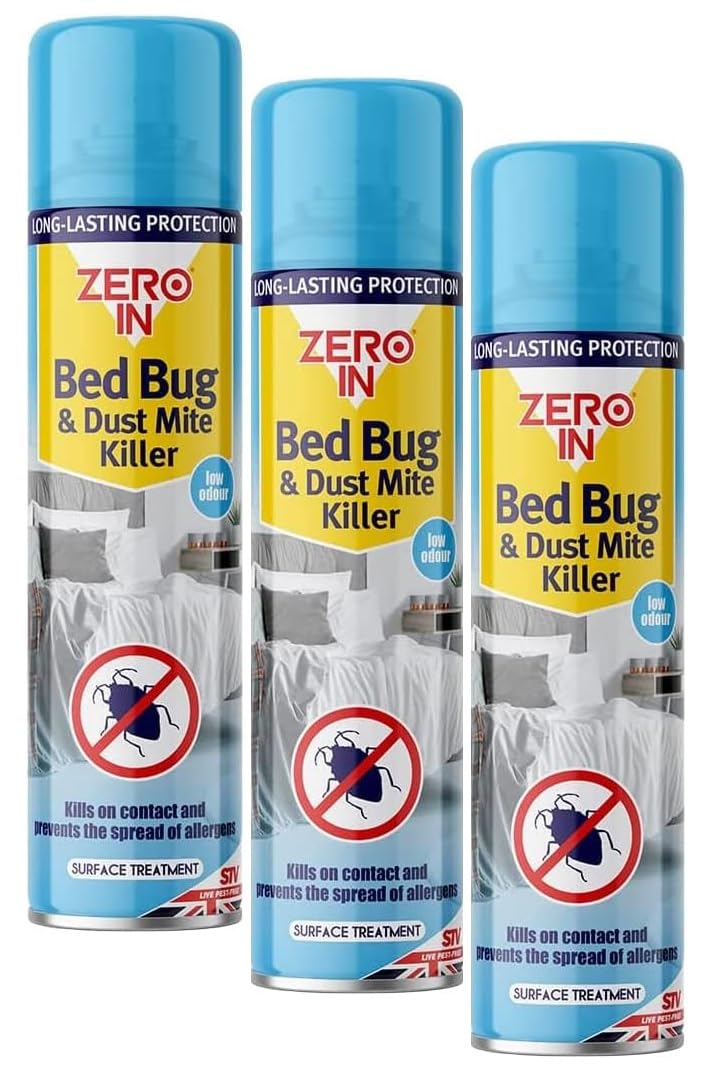 Advanced Bed Bug & Dust Mite Killer - Effective Home Treatment Spray ...