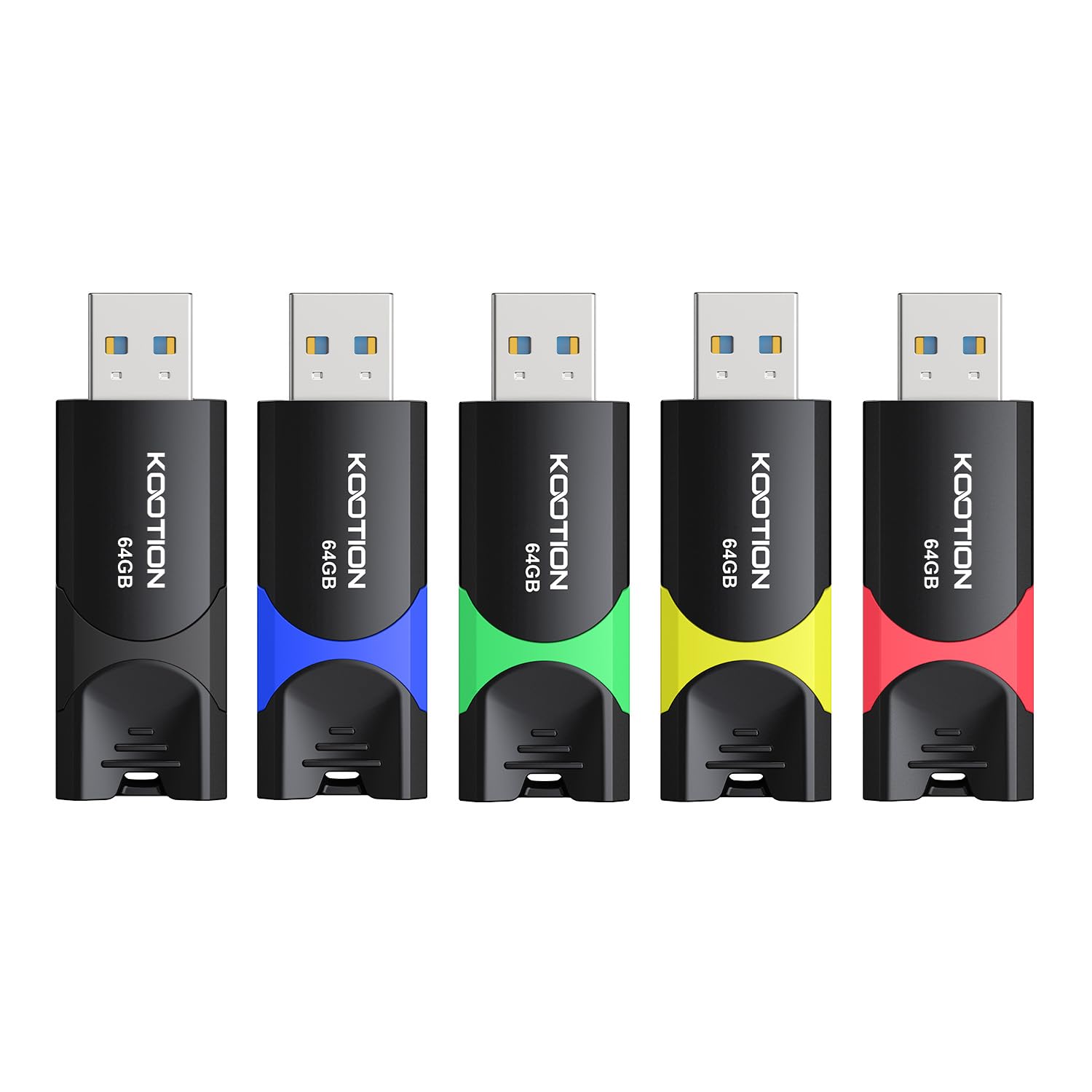 64 GB USB 3.0 Stick 5-Pack, KOOTION USB Memory Flash Drive USB 3.0 ...