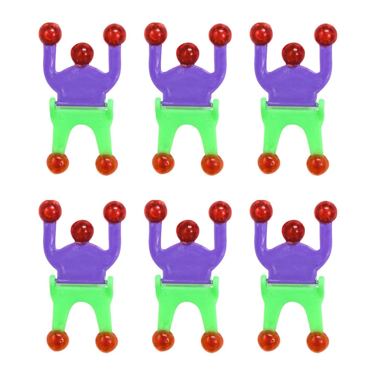 Amazon.com: Toyvian 6pcs Climbing Man Toy Window Crawler Toy Toy Toy ...