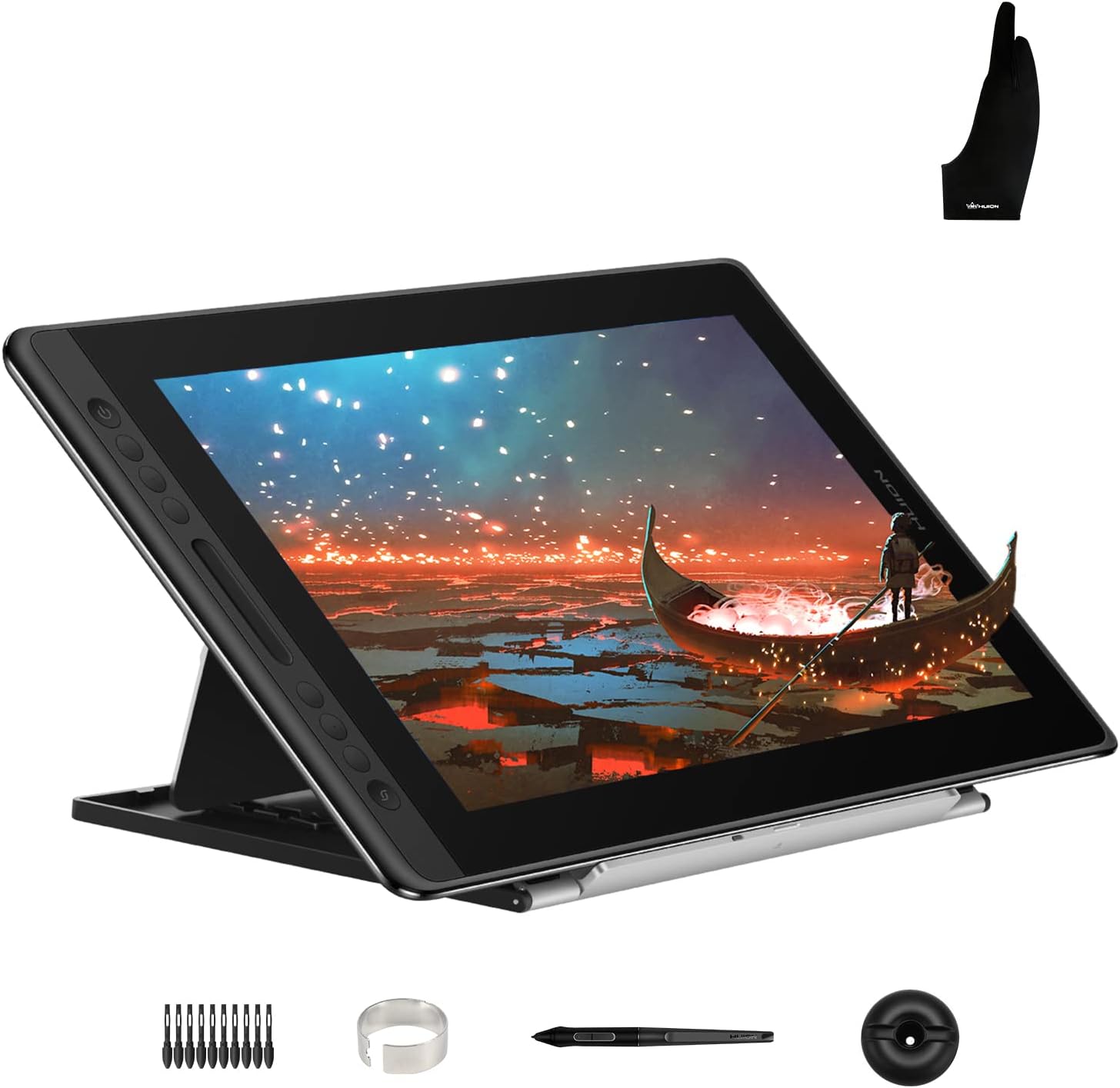 Amazon.com: HUION KAMVAS Pro 16 Graphics Drawing Tablet with Screen ...