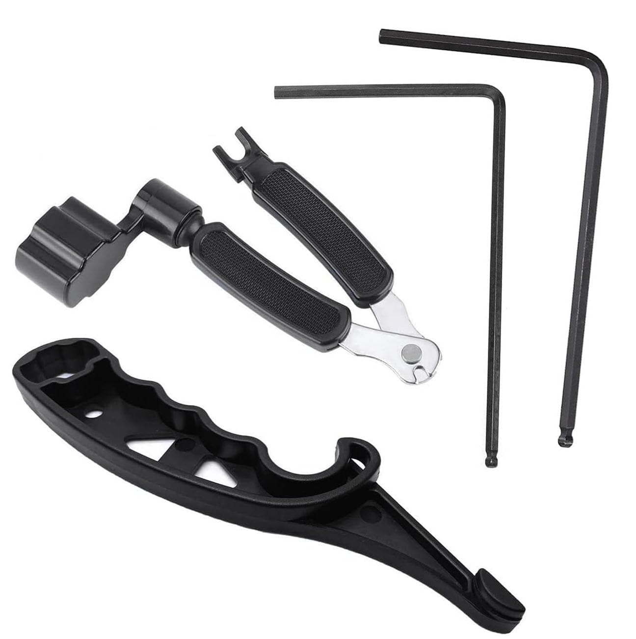 Amazon.com: TUOREN 4Pcs Guitar Tool Kit, Guitar String Stretcher 3in1 ...