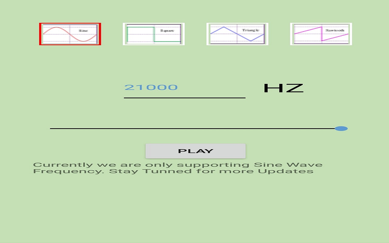 Frequency Generator HD - App on Amazon Appstore
