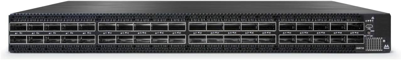 Mellanox Quantum QM8790 Smart Switch 40 x HDR InfiniBand QSFP28 ...
