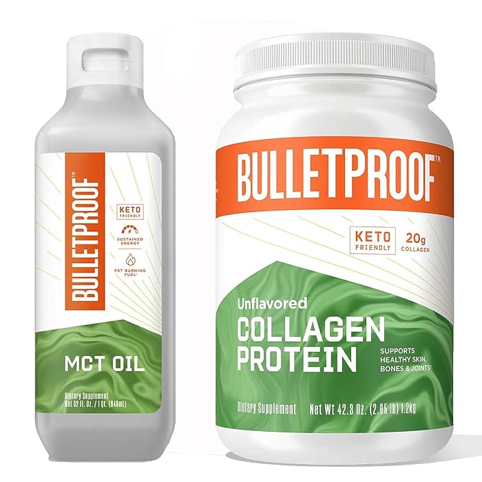 Buy Bulletproof XCT MCT Oil Made with C10 and C8 MCT Oil, 32 Oz ...