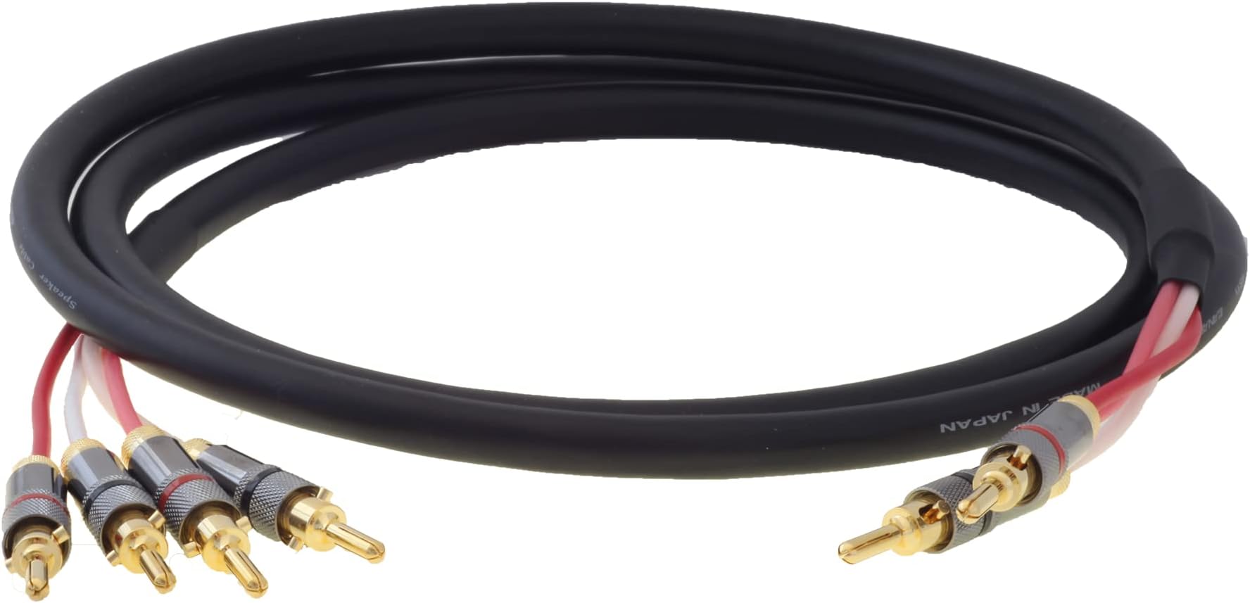 Amazon.com: CESS-141 Banana Plug Cable Splitter 1-in 2-Out, 2 Pack ...