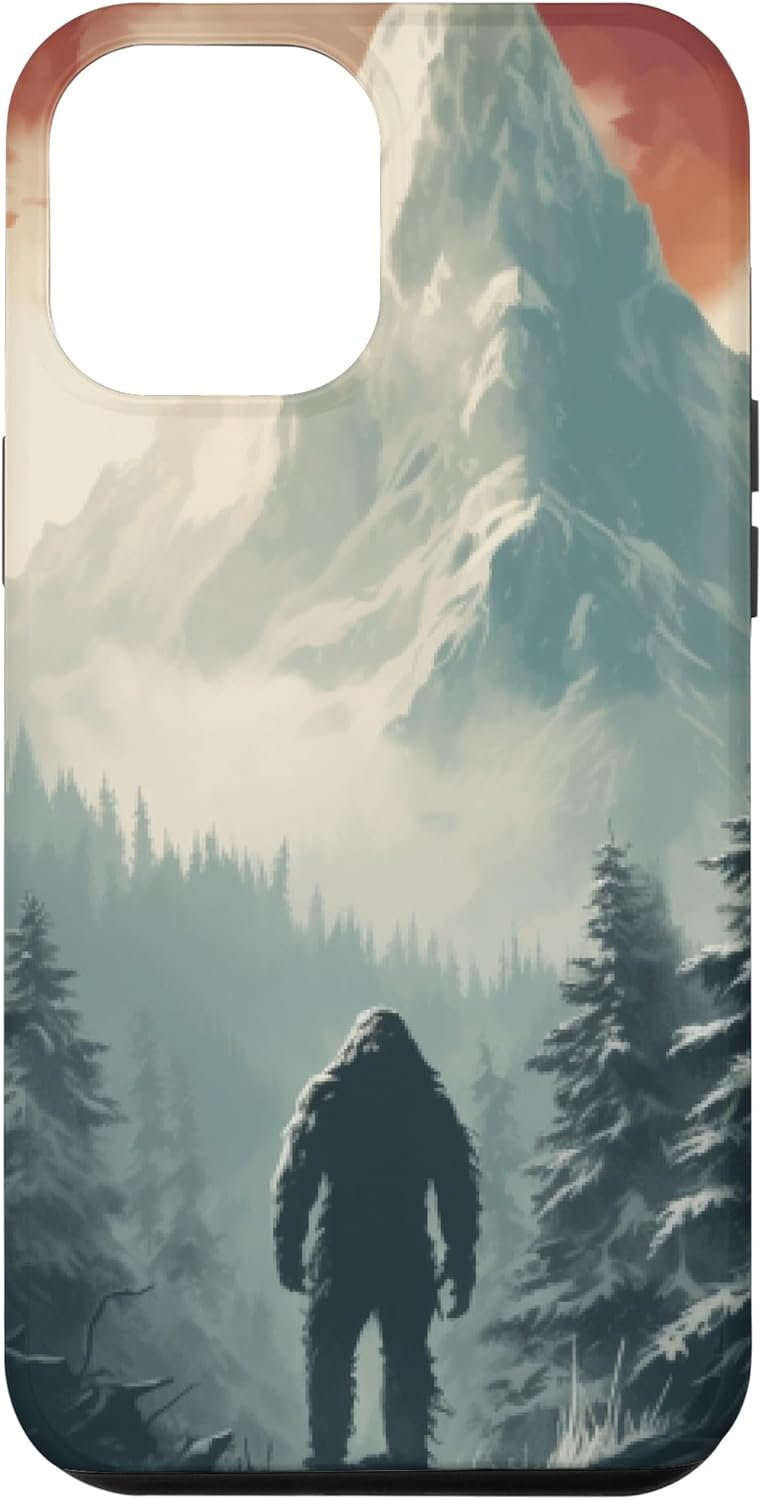 Amazon.com: iPhone 15 Pro Max Bigfoot Lover Yeti Sasquatch Cryptid Cryptozoology Case : Cell ...