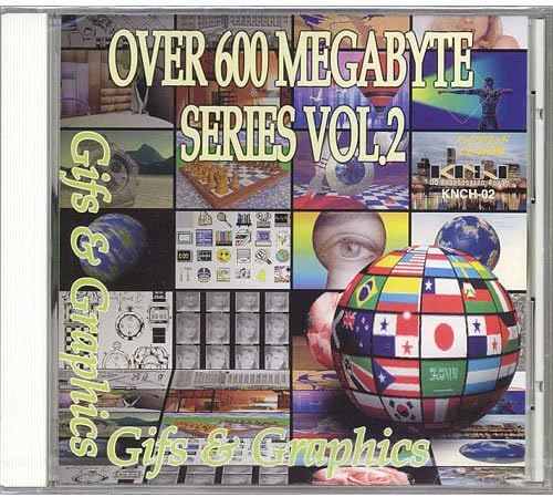 Amazon | Over 600 Megabyte Series VOL.2「Gifs & Graphics」 | 3DCG素材 | PCソフト