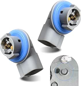 Amazon.com: 2 Pin License Plate Light Socket, Waterproof Insulation ...