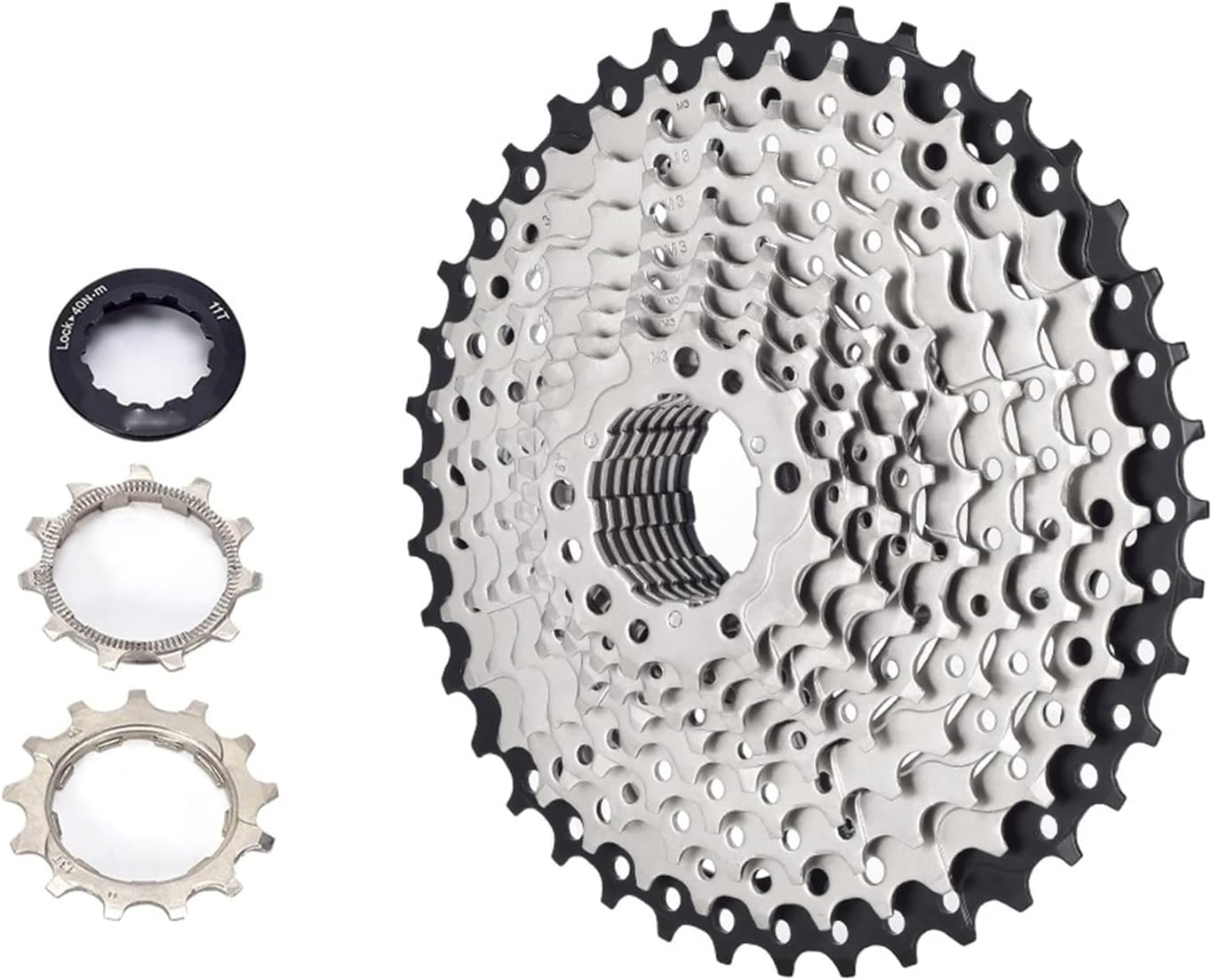 Amazon.co.jp: フライヒール89101112スピードMTBフリーホイール11-323640 424650Tスプロケットk7カセット ...