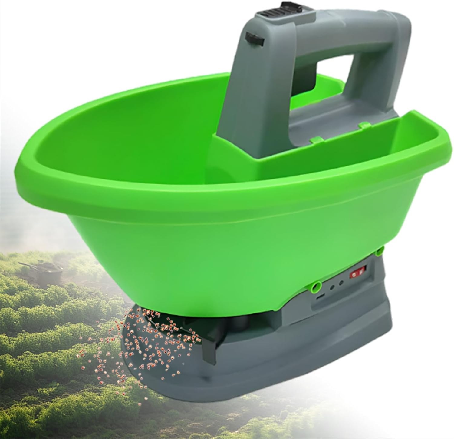 Amazon.com: 3L Cordless Seed Spreader, Handheld Lawn Feed Spreader with ...