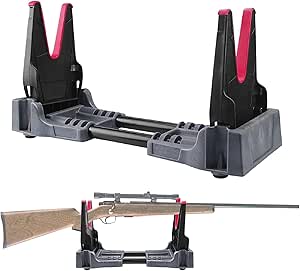 Amazon.com: Gun Cleaning Stand, Compact Collapsible Gun Rack Rifle ...