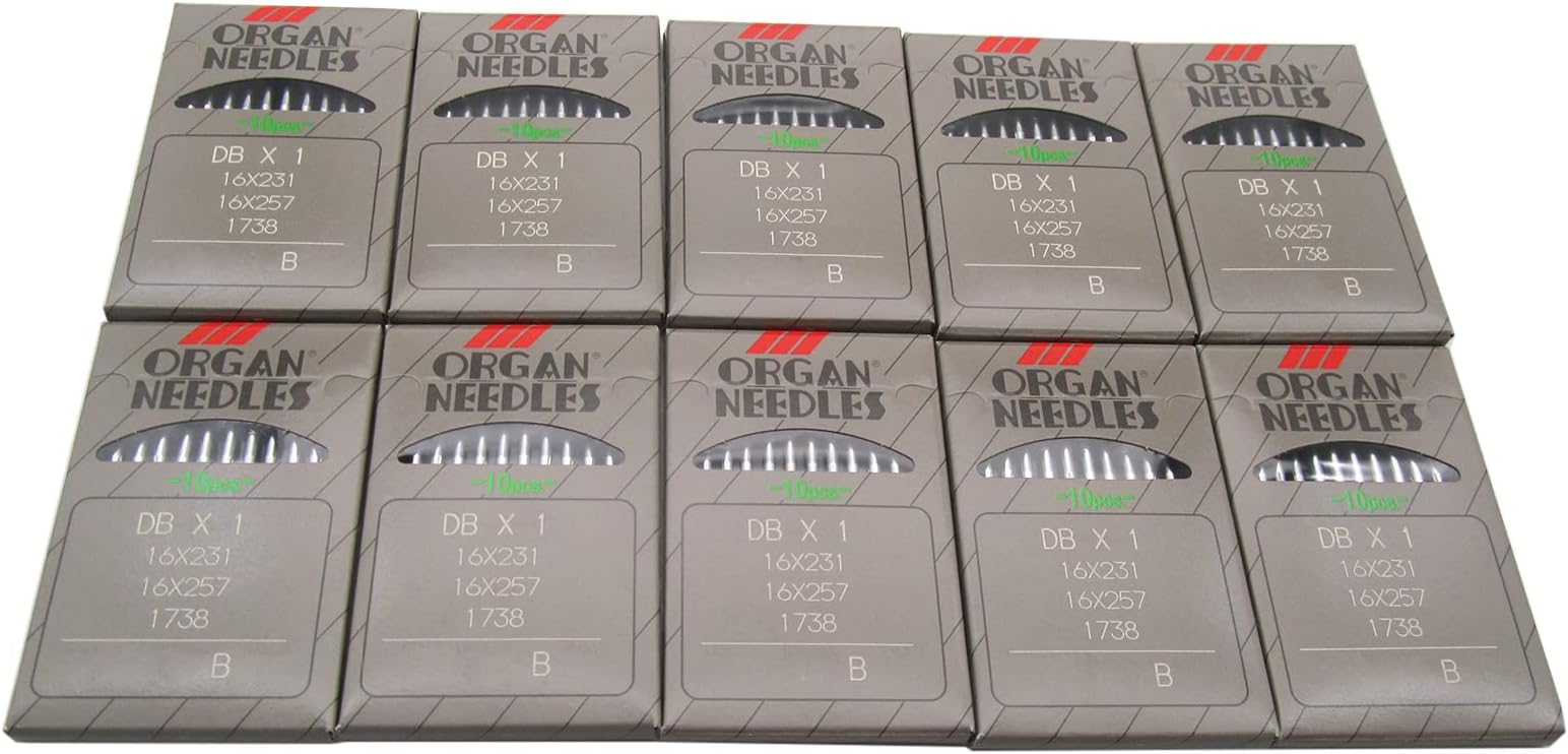 ORGAN NEEDLE -#Organ-DBX1 100PCS Japan Organ Sewing Machine Needles fit ...