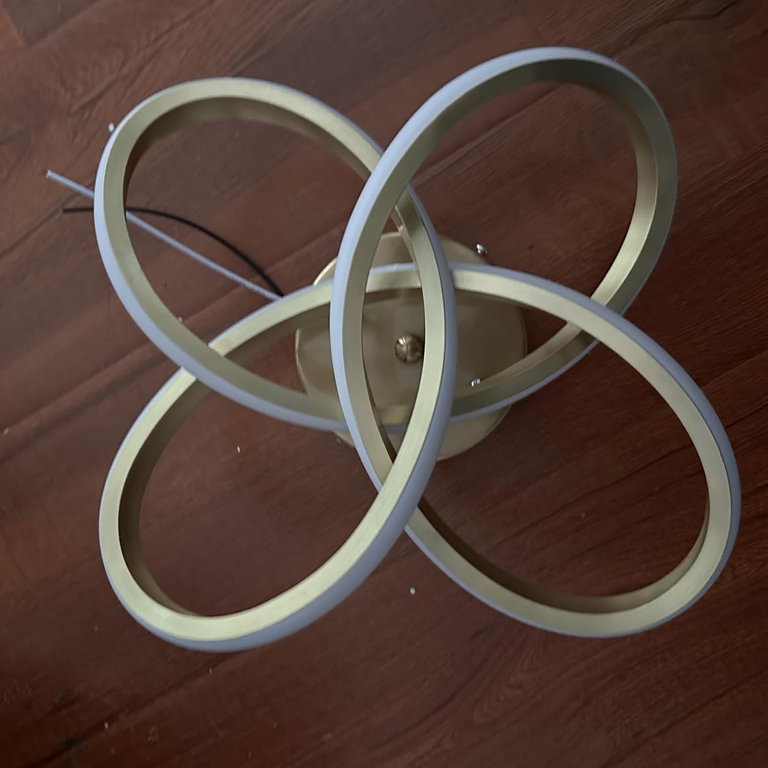 CANEOE Gold Led Hallway Light, 6000K Modern Led Ceiling Light Fixture ...