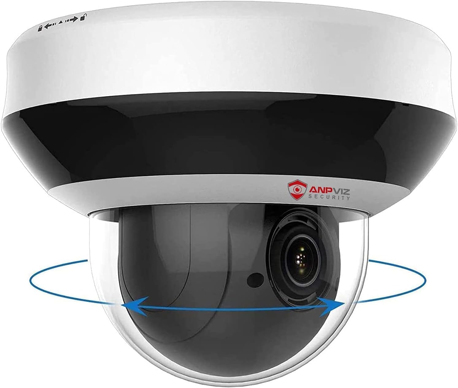 Amazon.com : Anpviz 4MP PoE PTZ IP Camera with 4X Optical Zoom ...