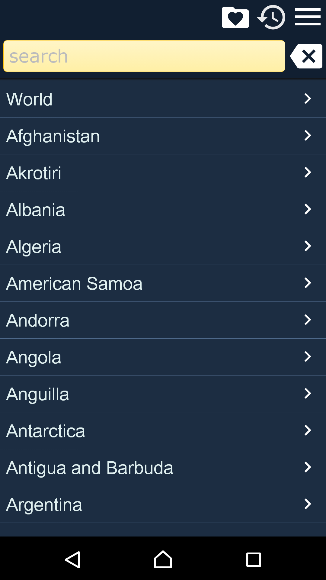 World Factbook. Countries Reference. - App on Amazon Appstore