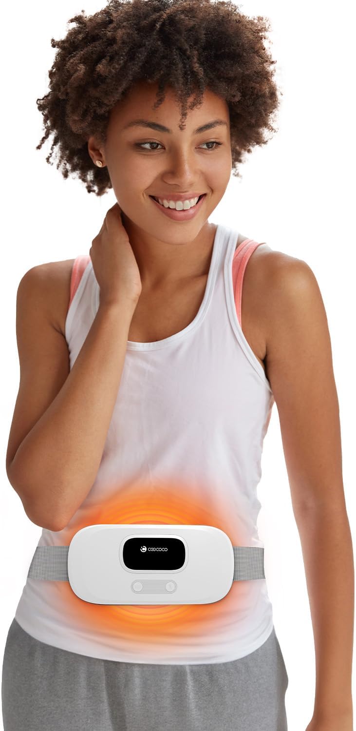 Amazon.com: CooCoCo Portable Heating Pad for Period Cramps, FSA HSA ...