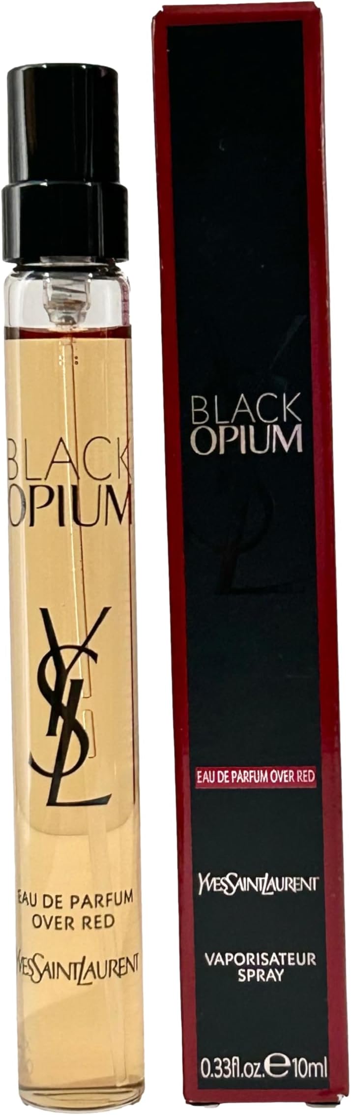 Amazon.com : Yves Saint Laurent Black Opium Over Red for Women - 3 oz ...