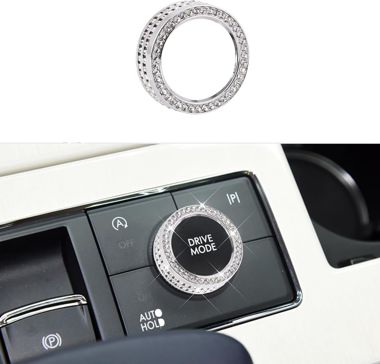 Amazon.com: ZSJO Bling Central Control Driving Mode Knob,Crystal ...