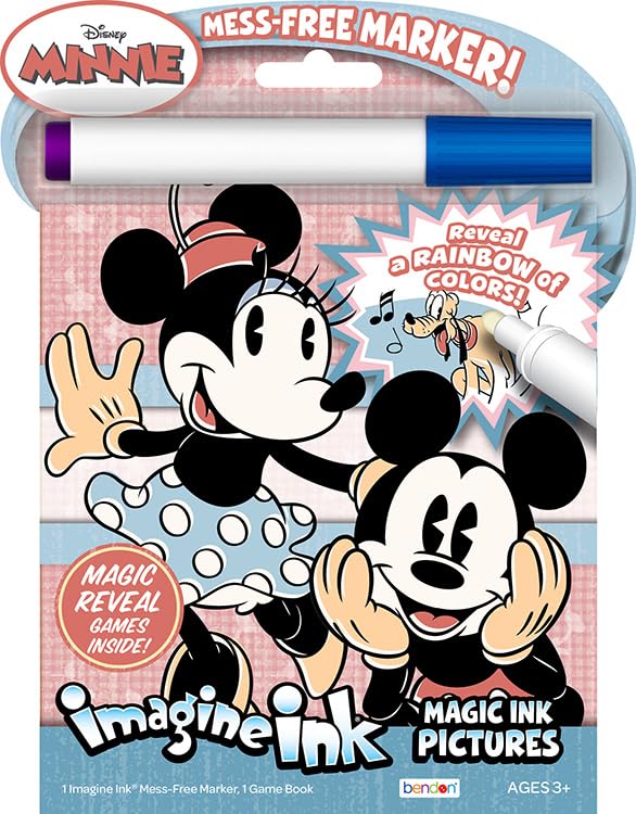 Snapklik.com : Minnie Mouse Imagine Ink Vintage Minnie Mouse Coloring ...